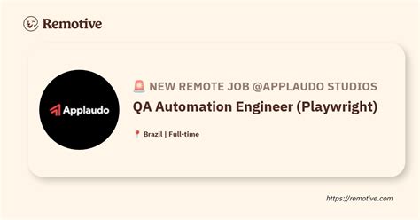 Hiring Qa Automation Engineer Playwright Applaudo Studios