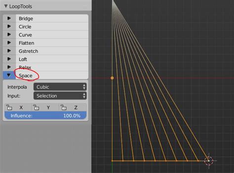 Modeling How To Scale Vertices Uniformly In One Direction Blender Stack Exchange