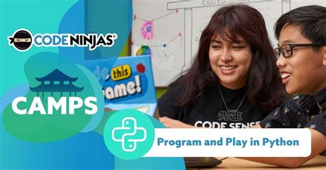 Code Ninjas Summer Camps 2022 Program And Play In Python