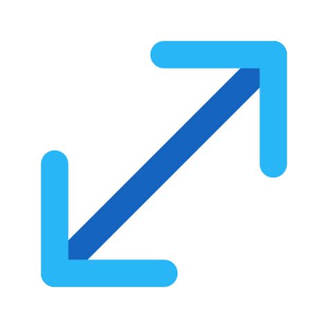 Resize Generic Blue Icon