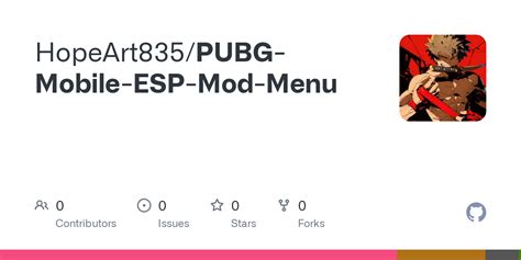 GitHub HopeArt PUBG Mobile ESP Mod Menu