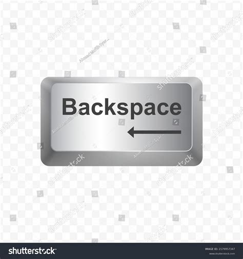 Keyboard Button Vector Illustration Shortcut Backspace Stock Vector Royalty Free 2179957347 Keyboard Button Vector Illustration Shortcut Backspace Stock Vector Royalty Free 2179957347