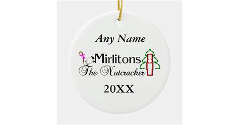 Nutcracker Mirlitons Ceramic Ornament Zazzle