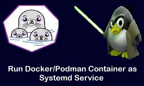 How To Run Dockerpodman Container As Systemd Service