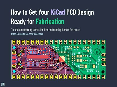 How To Get Your Kicad Pcb Design Ready For Fabrication Kicad Version 6 Tutorial Circuitstate