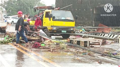 Umaapaw Ang Tubig Sa Ilog Malakas Na Pagbaha Bahay Nawawasak Youtube