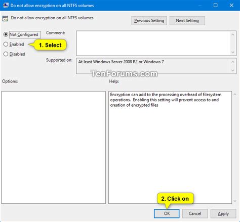 Enable Or Disable Ntfs File Encryption In Windows Tutorials
