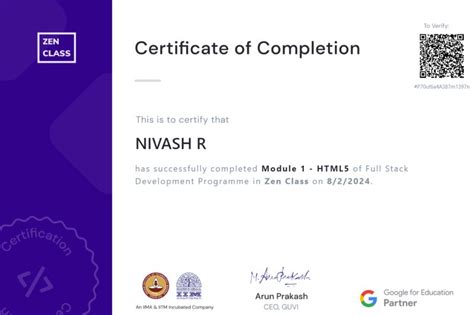 Nivash R On Linkedin I Am Thrilled To Announce That I Have