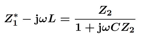 Circuit Analysis Finding C And L In An L Type Impedance Matching Network Electrical