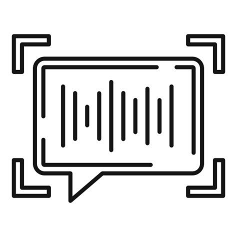 Voice Generic Outline Icon