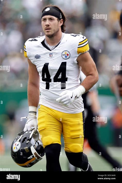 Pittsburgh Steelers Linebacker Carson Bruener 44 Runs Off The Field