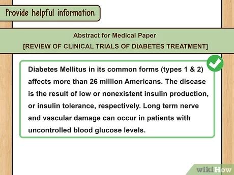 Abstract Format For Project Report