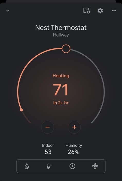 Just Had A Nest Thermostat Installed Yesterday And I Cant Get The Temp Above 55 All Day Today