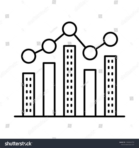 Analytic Graph Chart Stock Vector Royalty Free 1006894759 Shutterstock