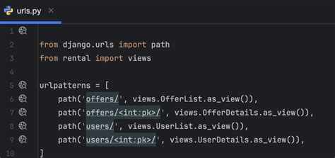 Building APIs With Django REST Framework PyCharm Documentation