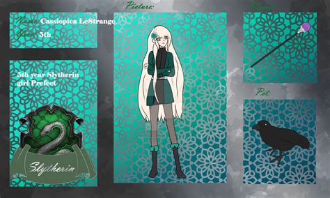 5th Year Slytherin Girl Prefect By Mizukisama123 On Deviantart