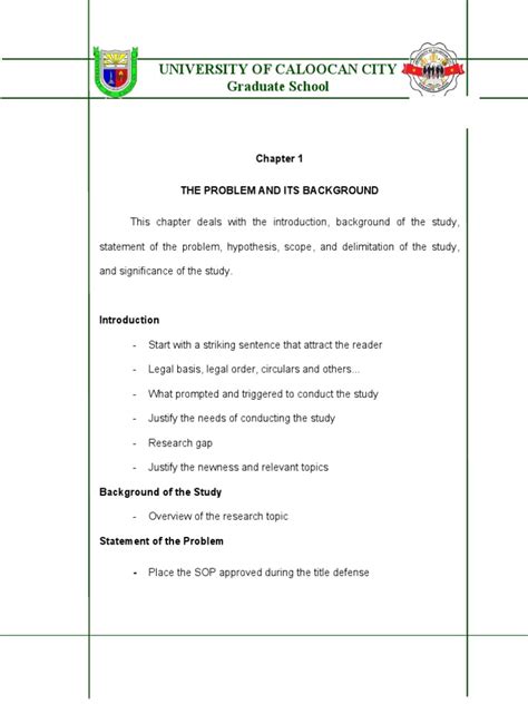 Ucc Thesis Format Latest Pdf Questionnaire Hypothesis