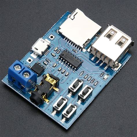 TF Card U Disk MP Format Decoder Board Amplifier Decoding Audio Player Module J US