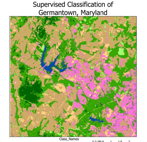 Unsupervised And Supervised Classification Lab 5