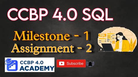 Assignment 2 Sqlmilestone 1ccbp 40questionsandanswers Youtube