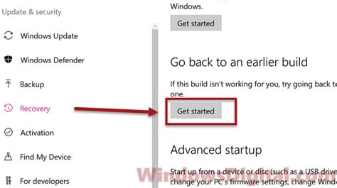 How To Roll Back Windows 11 10 Update To Previous Version
