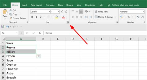 How To Remove Strikethrough In Ms Excel Officebeginner