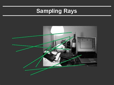 light field modeling a desktop image based rendering