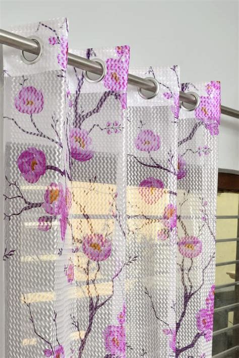 Buy K 2 6 Creations 1 Piece Polyester Fancy Sheer Printed Net Curtain For Window 4 X 5 Feet