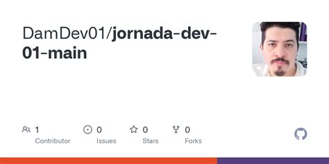 Github Damdev01jornada Dev 01 Main