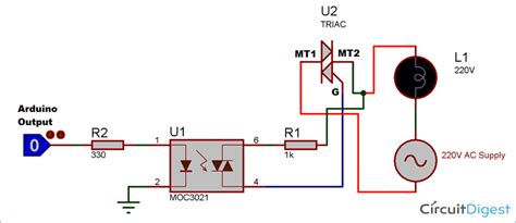 Ac Light Dimmer Using Arduino And Triac