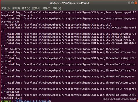 eigen 下载、卸载与安装 卸载eigen3。3。9 csdn博客
