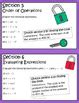 Algebraic Numerical Expressions Digital Escape Room Distance Learning