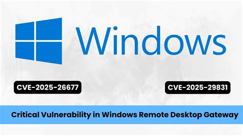 critical vulnerability in windows remote desktop gateway allows denial