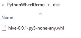 Create A Python Wheel File To Package And Distribute Custom Code