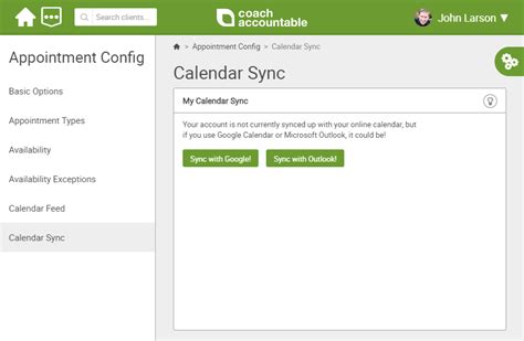Direct Sync With Your Outlook Calendar