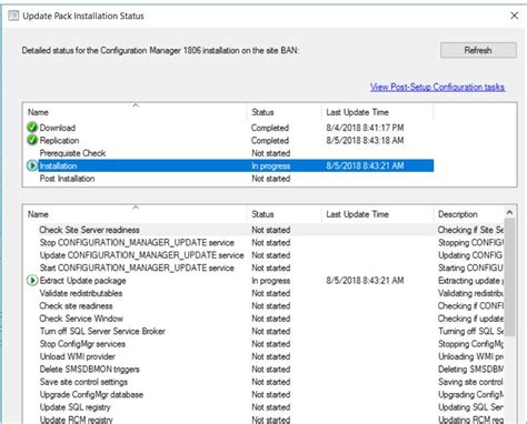 Sccm System Center Configuration Manager 1806 Step By Step Upgrade Guide Configuration