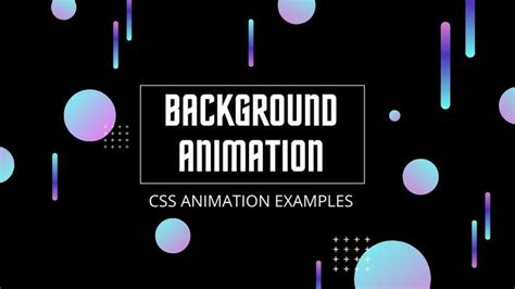 Pure CSS Animated Background No JavaScript