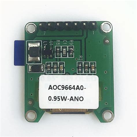 Arduino Oled 디스플레이 095인치 96x64 컬러 Rgb Spi 인터페이스 오리엔트 디스플레이