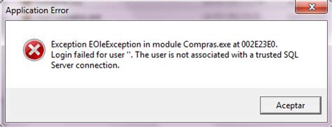 Trustedconnection Error While Connecting To A SQL Server Database Not Trusted Connection