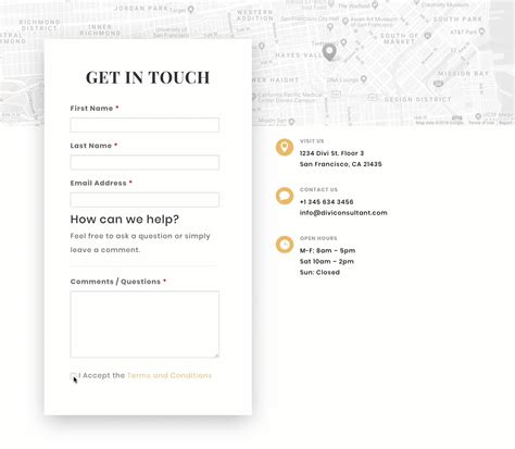 how to require a terms and conditions agreement on your contact form