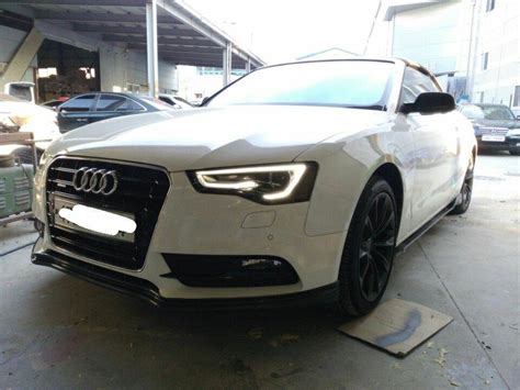 Audi A5 프론트립 사이드디퓨저 리어디퓨저 바디킷 제작 Tyche Design 티케 디자인 Facebook