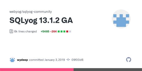 SQLyog GA Webyog Sqlyog Community F D GitHub