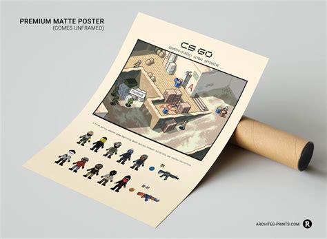 Counter Strike Global Offensive Cs Go Game Poster Architeg Prints