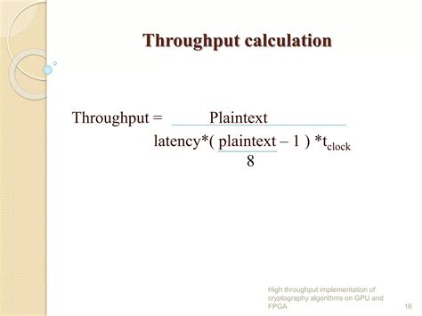 High Throughput Implementations Of Cryptography Algorithms On Gpu And