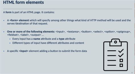 WEEK HTML FORMS Flashcards Quizlet