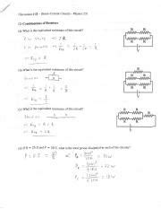 Direct Current Circuits Pdf Course Hero