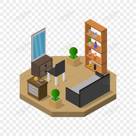 벡터 아이소 메트릭 이발소 Png 일러스트 무료 다운로드 Lovepik