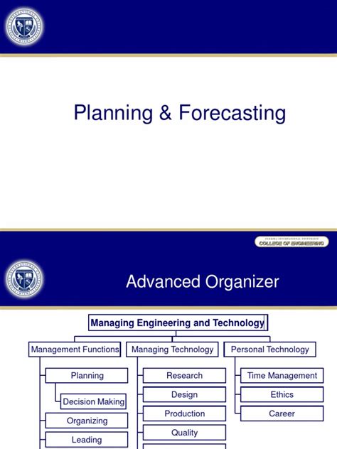 2 1 Chap 4 Planning And Forecasting Pdf Strategic Planning Goal