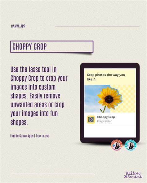 Canva App Choppy Crop Use The Lasso Tool In Choppy Crop To Crop Your