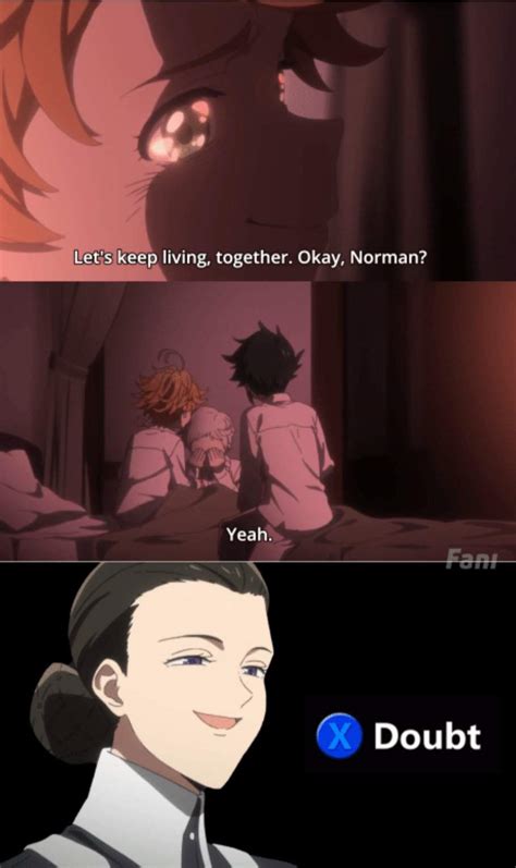 X Doubt The Promised Neverland Amino